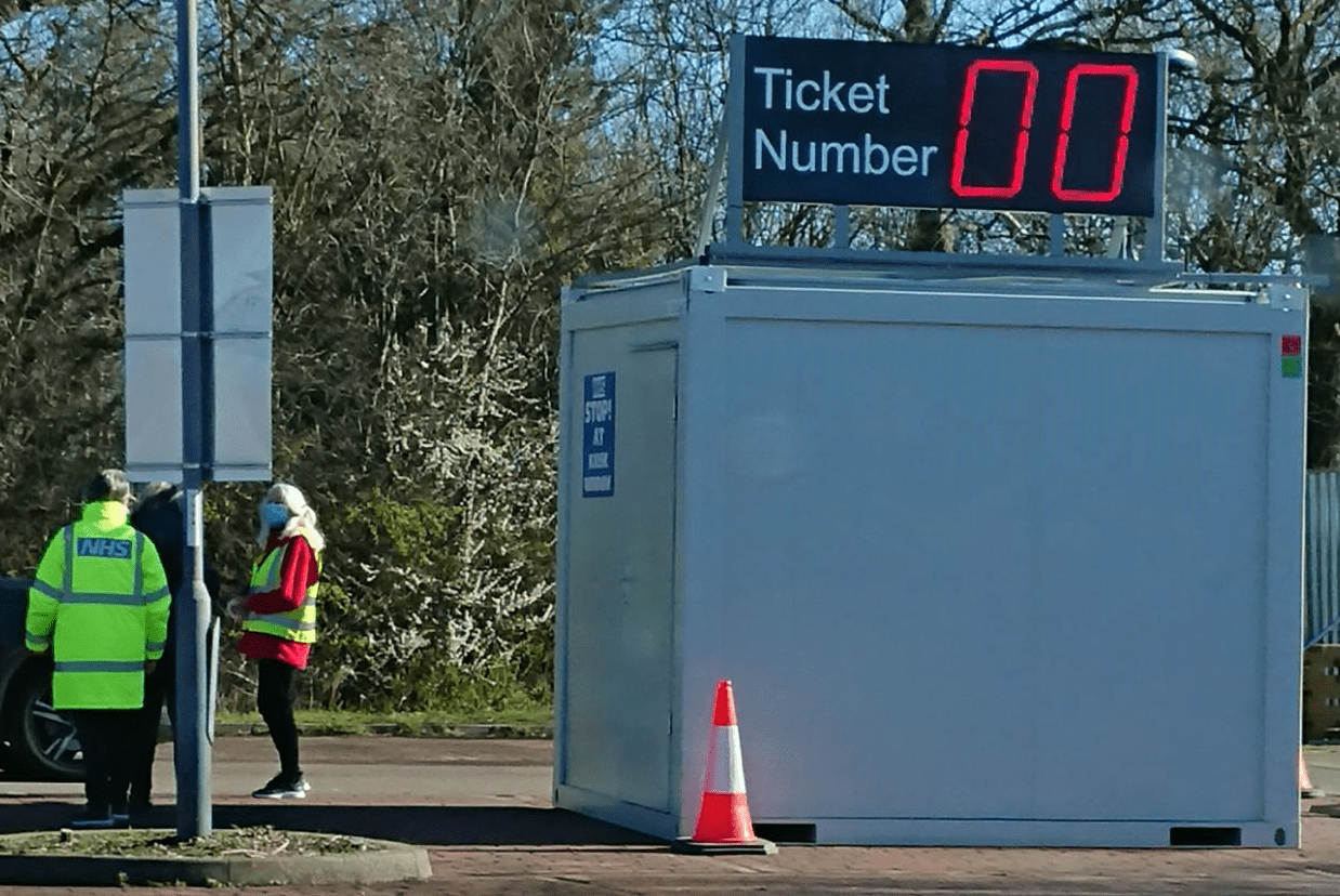 News | Large Ticket Number Display for Addenbrookes Hospital