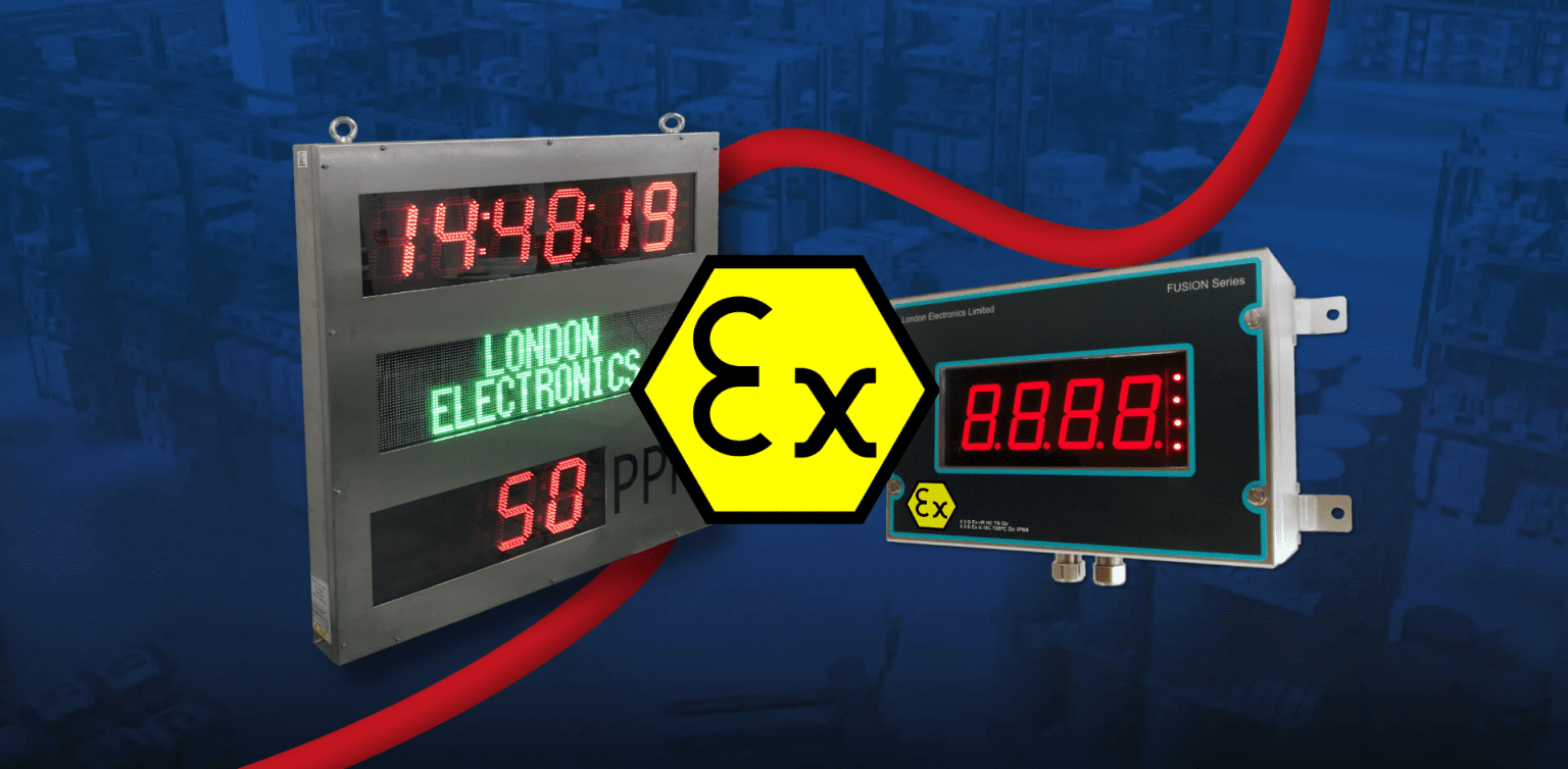 News | Large Digit & Alphanumeric Displays for ATEX Zones 2 & 22