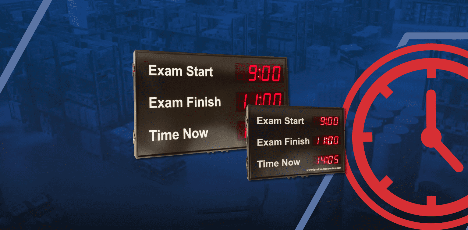 News | Large Digit Exam Clocks for Schools and Colleges
