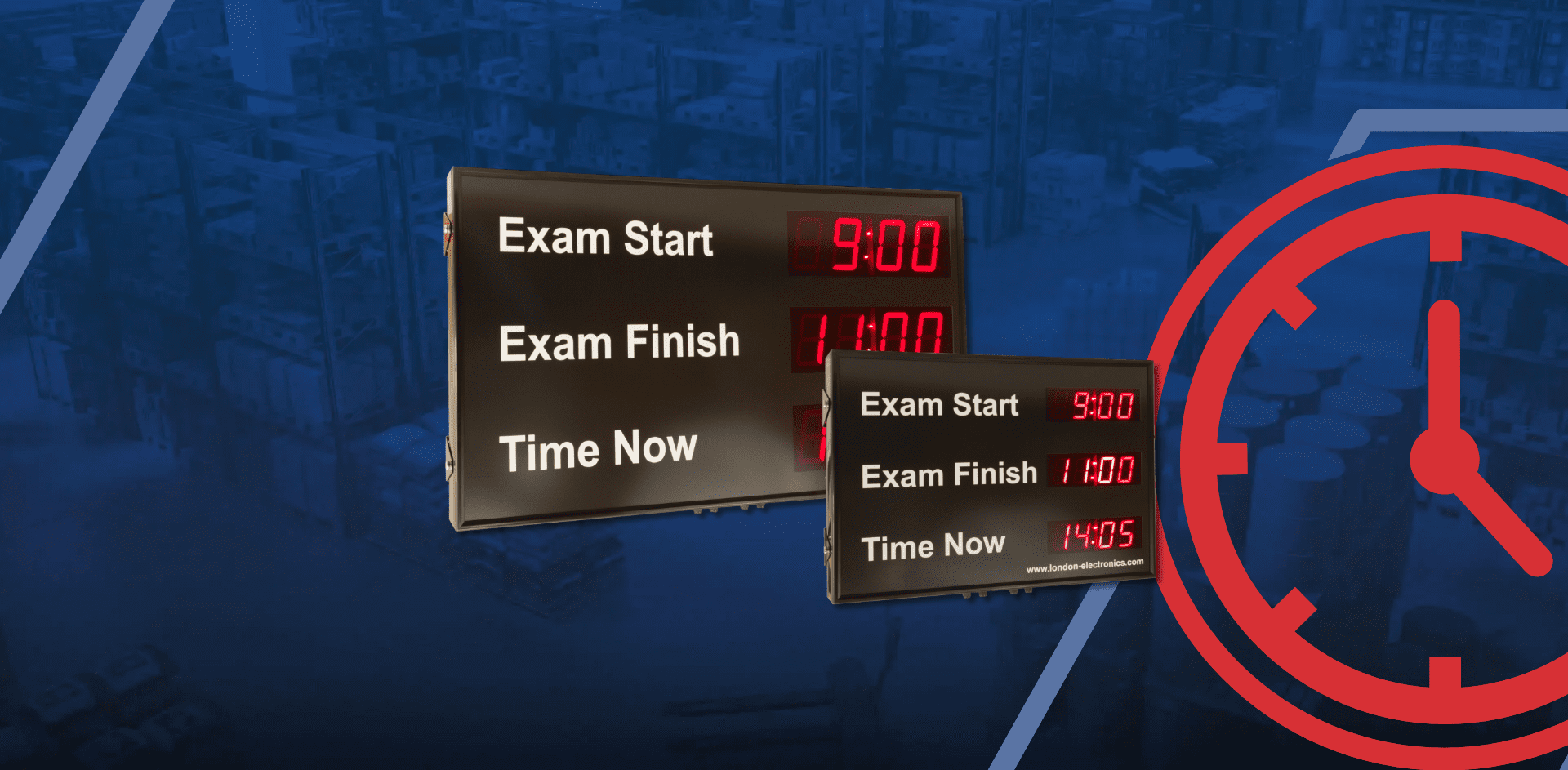 News | Large Digit Exam Clocks for Schools and Colleges